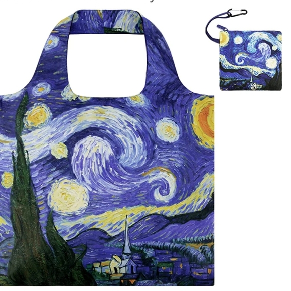 LOQI | Bags | B5g3 Free Loqi Starry Night Foldable Reusable Shopping ...